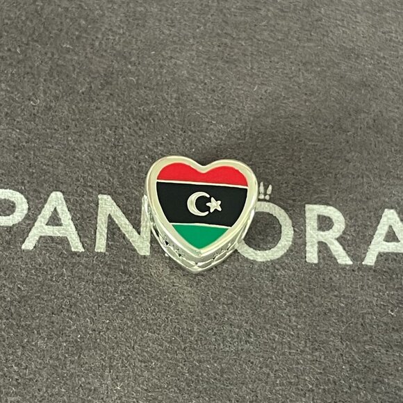 Pandora | Jewelry | Pandora Libya Flag Exclusive Charm Bead | Poshmark